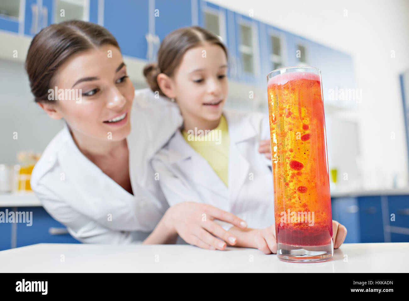 Excited scientists hi-res stock photography and images - Alamy