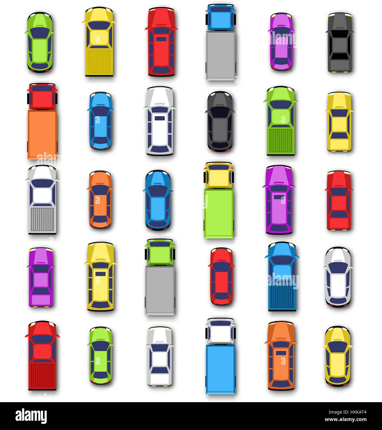 Truck stopper Stock Vector Images - Alamy