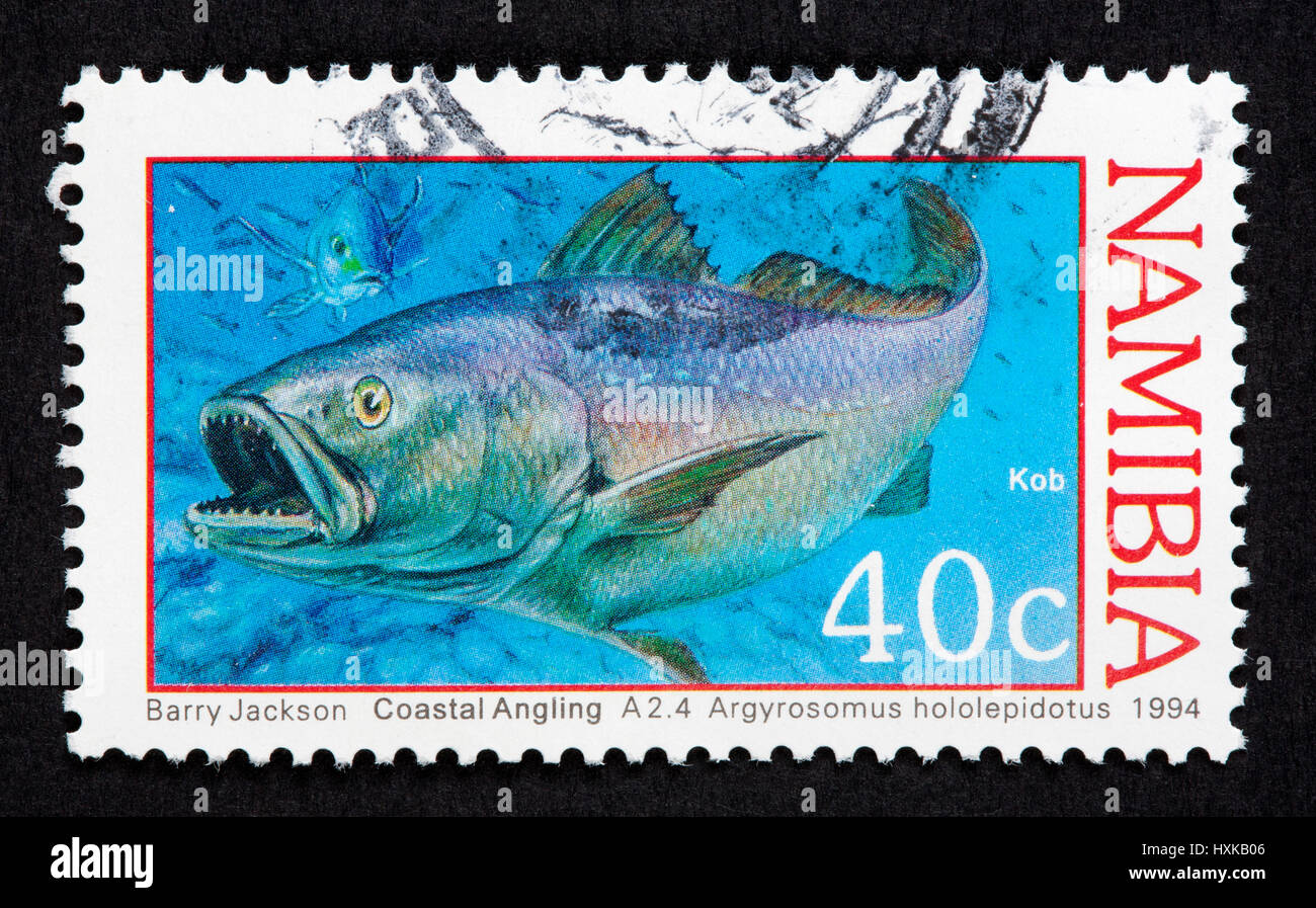 Namibian postage stamp Stock Photo - Alamy