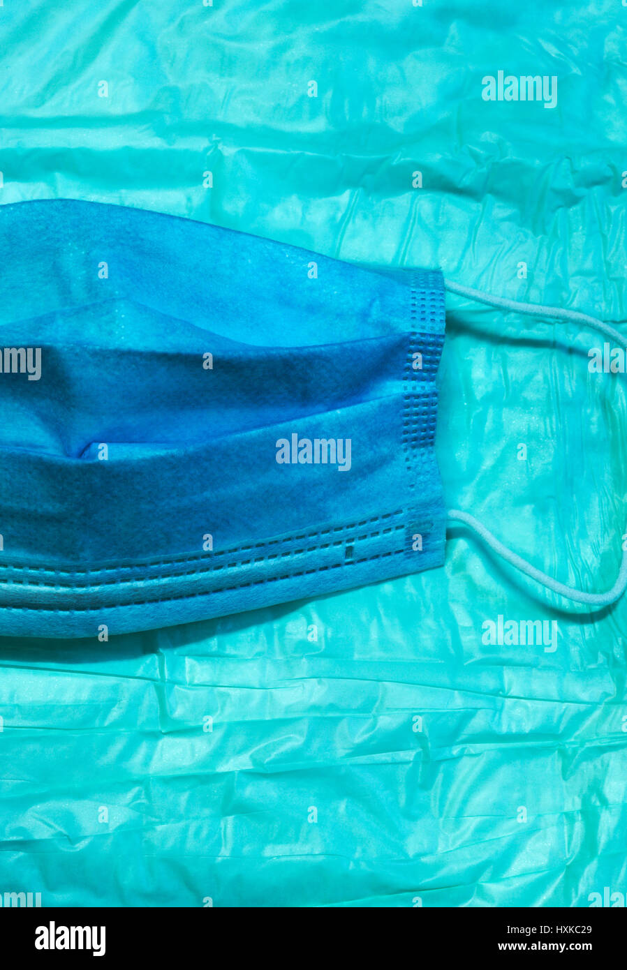 blue surgical mask Stock Photo - Alamy