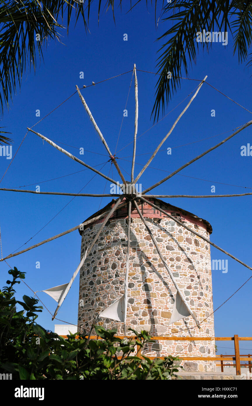 Antimachia Windmill, Antimachia, Kos (Cos), Greece Stock Photo - Alamy