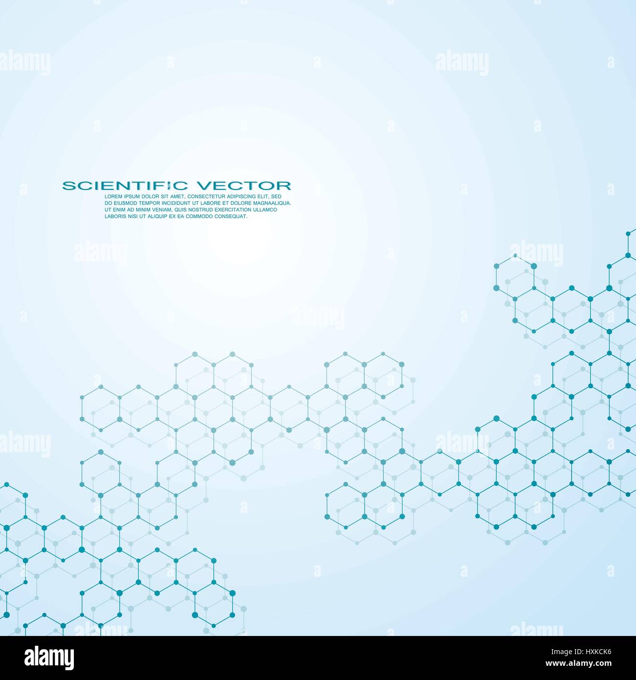 Science Atom Hexagon High Resolution Stock Photography and Images - Alamy