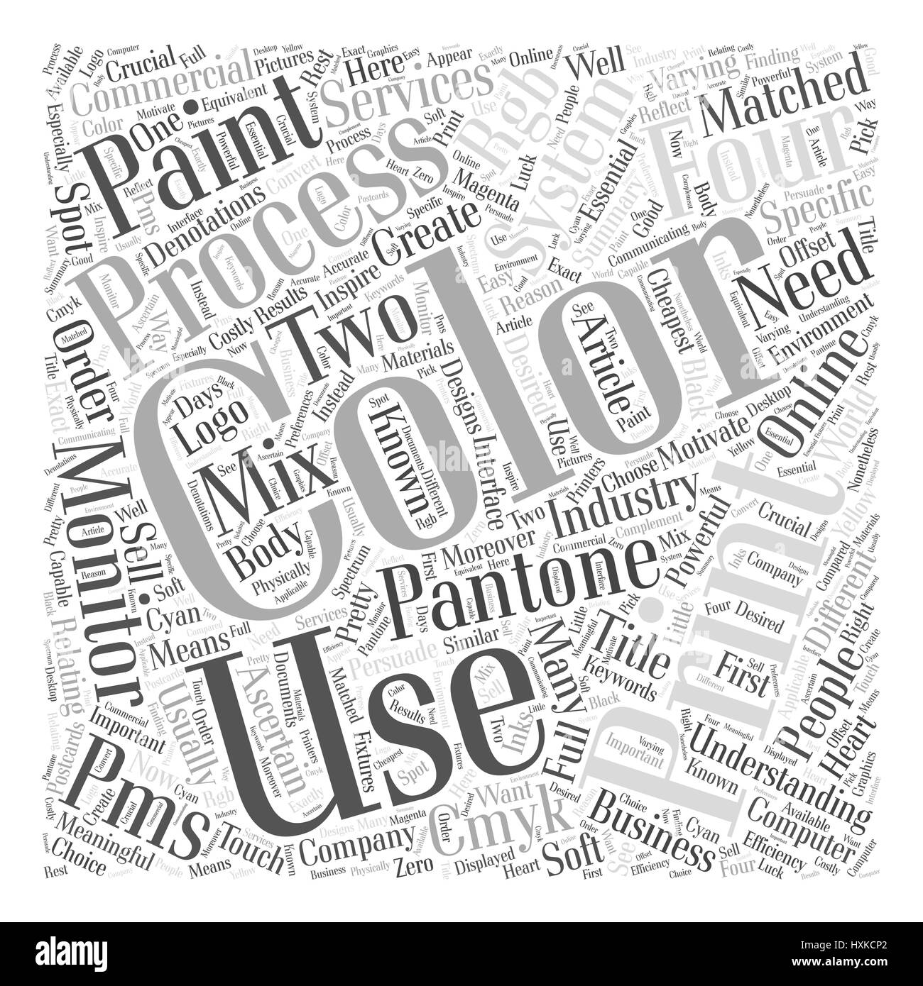 Printing Word Cloud Vector Concept Stock Vector Images - Alamy