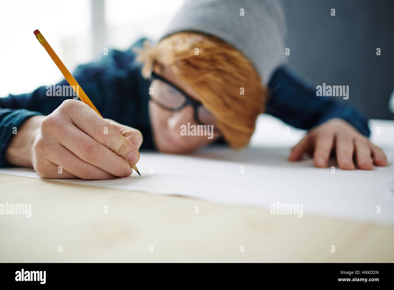 Modern Creative Designer Drawing Stock Photo - Alamy