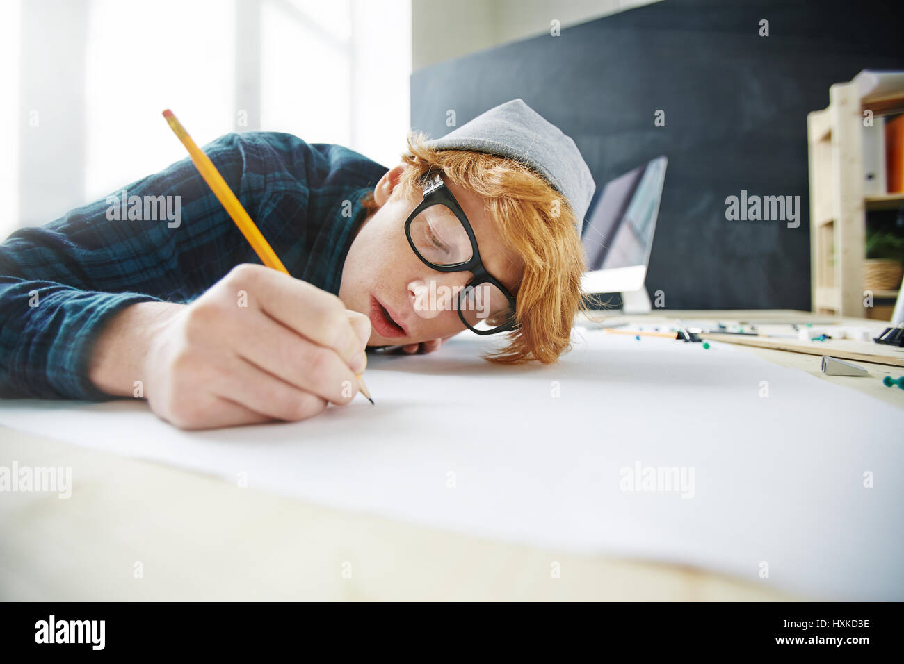 Full concentration hi-res stock photography and images - Alamy