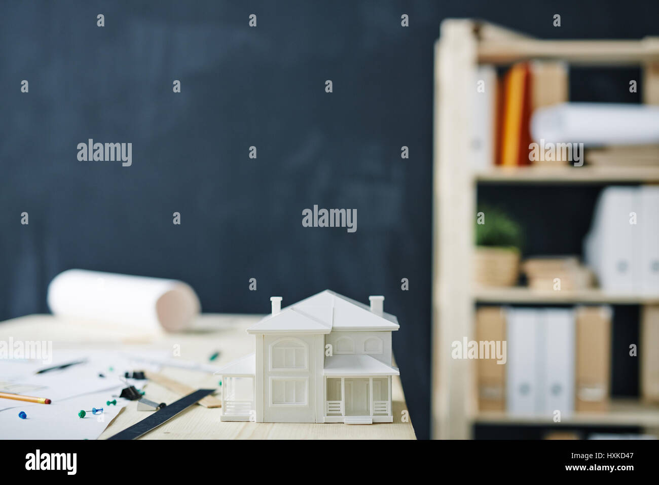 Architect model desk hi-res stock photography and images - Alamy
