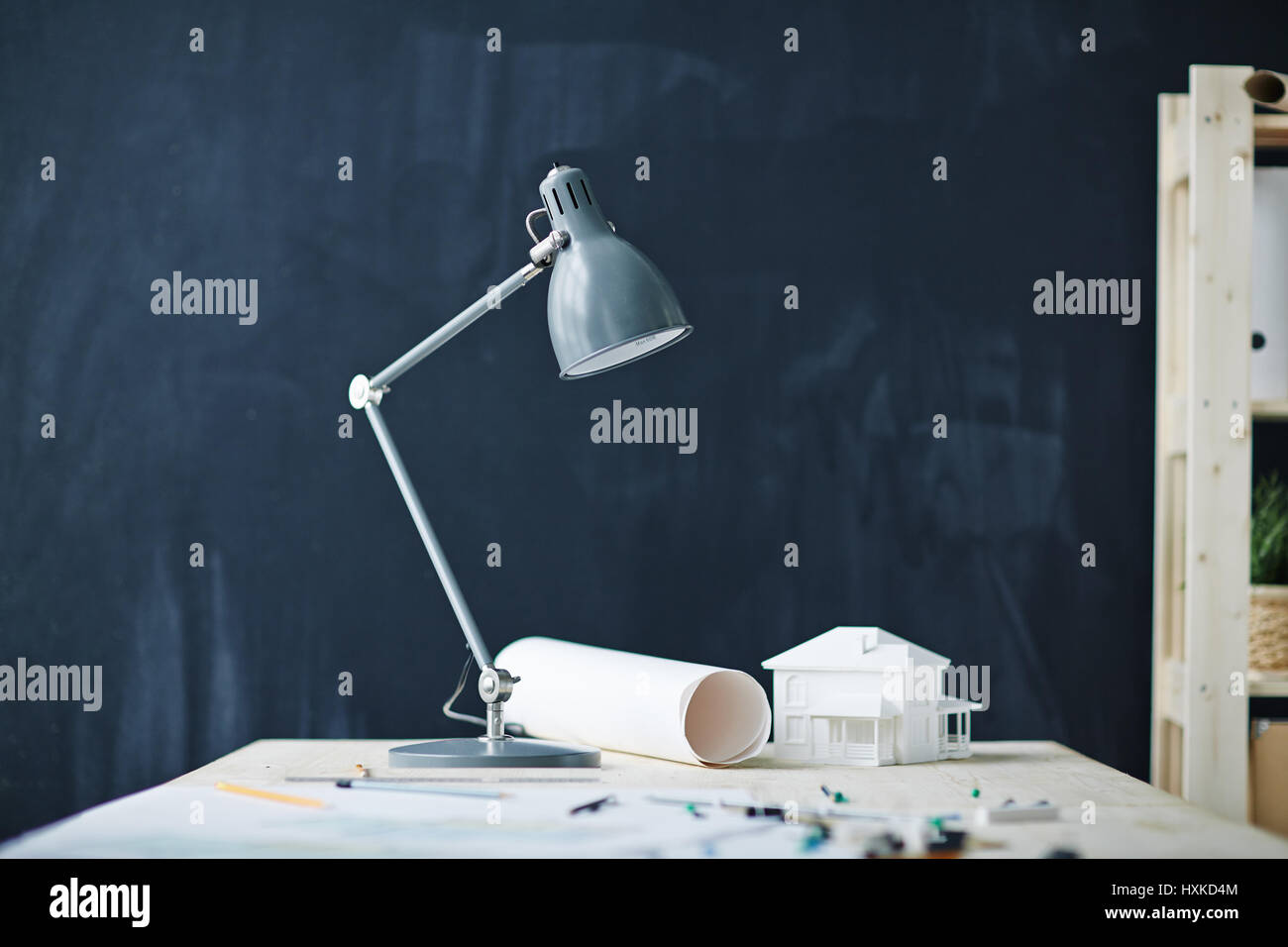 Architects table hi-res stock photography and images - Alamy