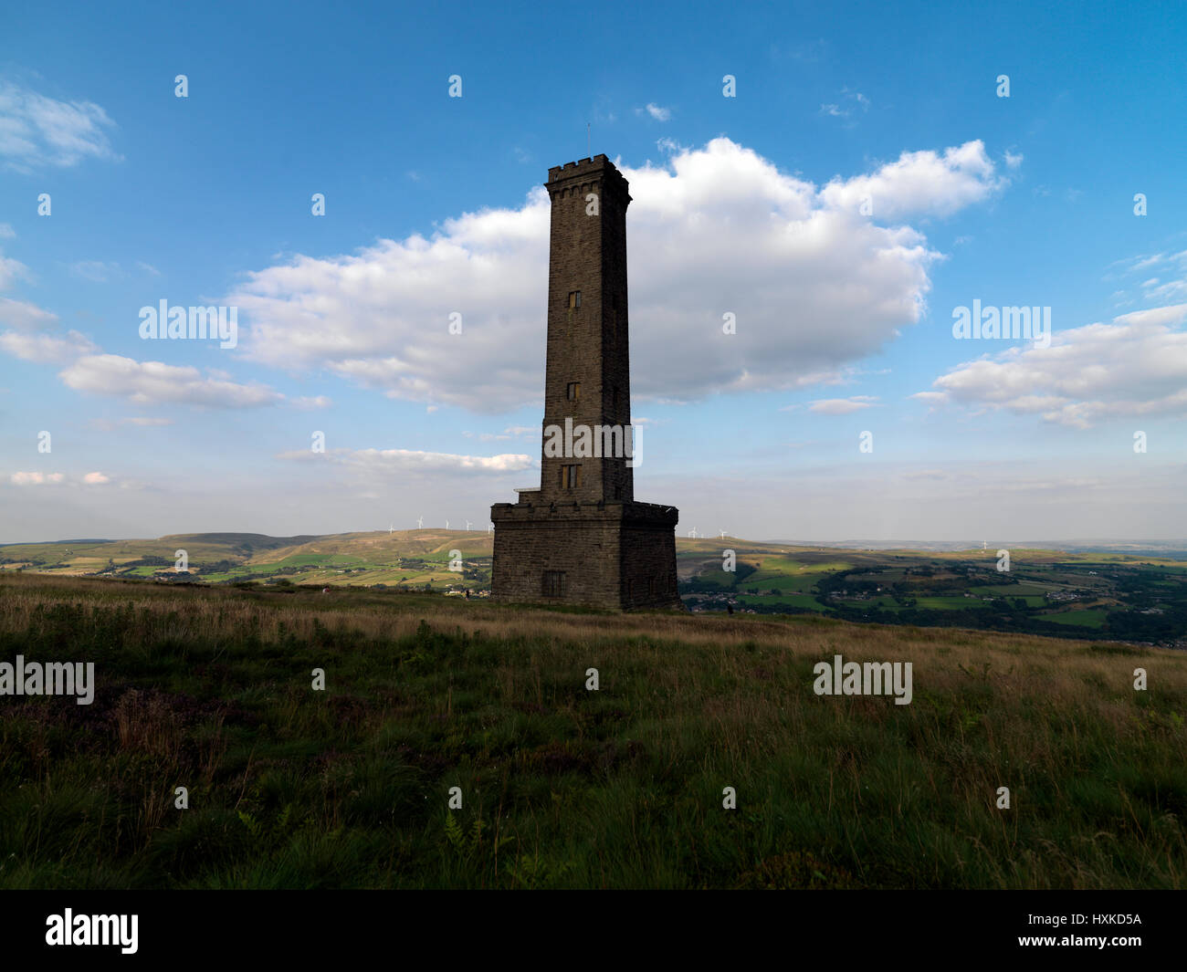 Peel Tower Bury Lancashire Stock Photo - Alamy