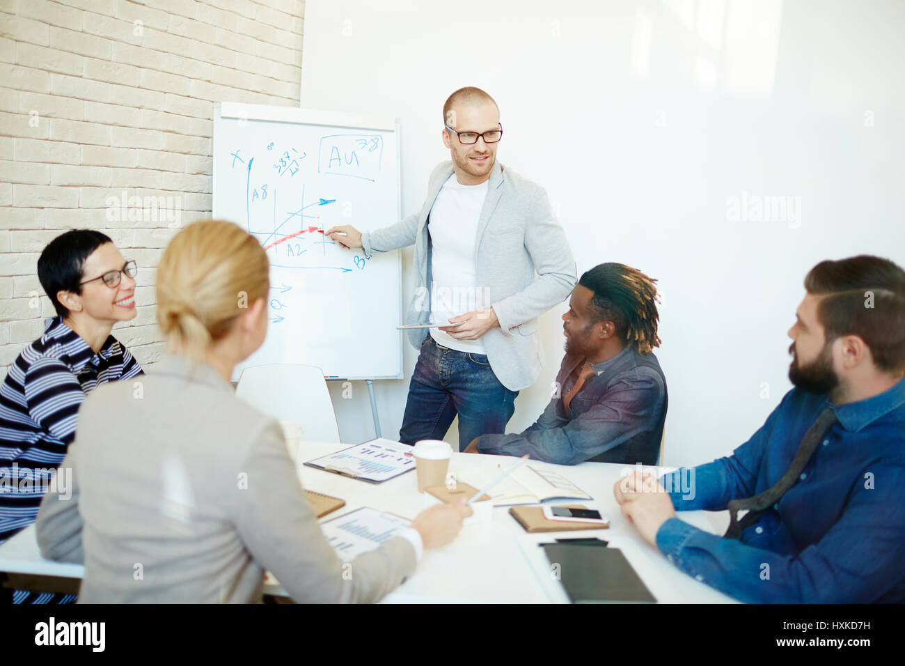 Boardroom table hi-res stock photography and images - Alamy
