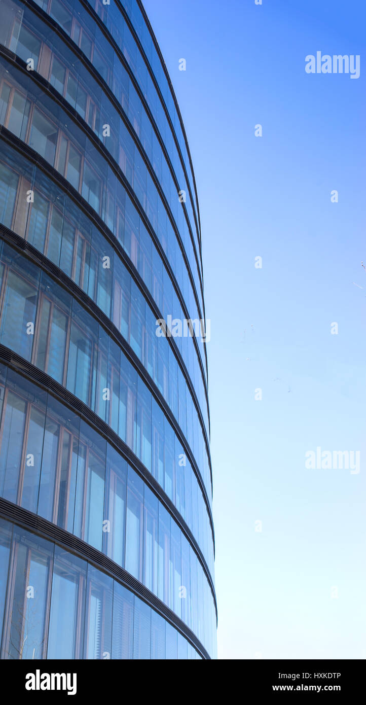 Skyscraper made of glass Stock Photo - Alamy