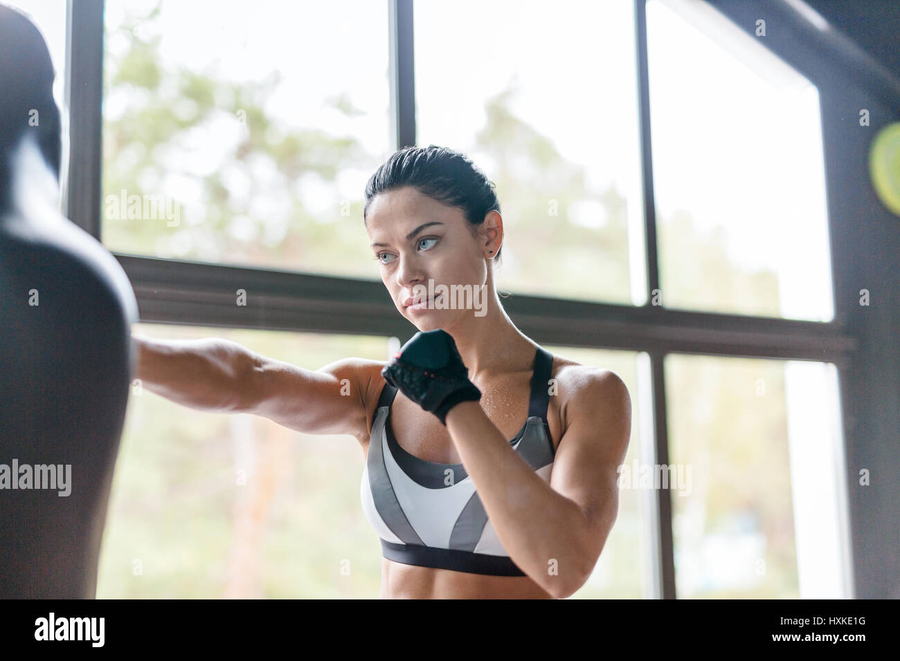 Healthy lifestyle girl fitness hi-res stock photography and images - Alamy