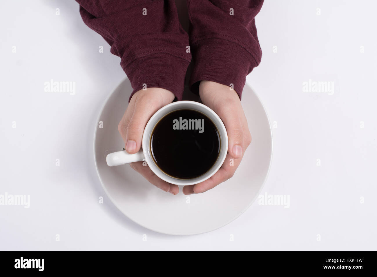 Woman, morning, comfort, coffee hi-res stock photography and images - Alamy