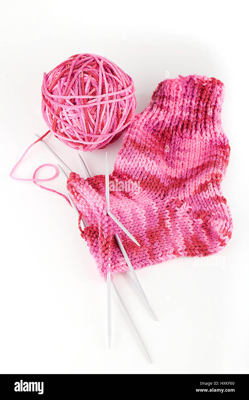 Pink socks hi-res stock photography and images - Alamy