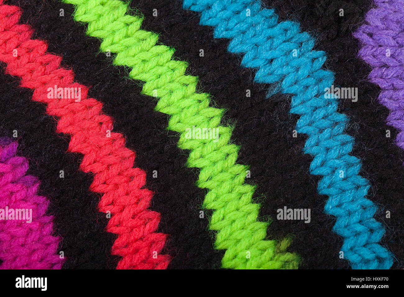 Rainbow yarn hi-res stock photography and images - Alamy