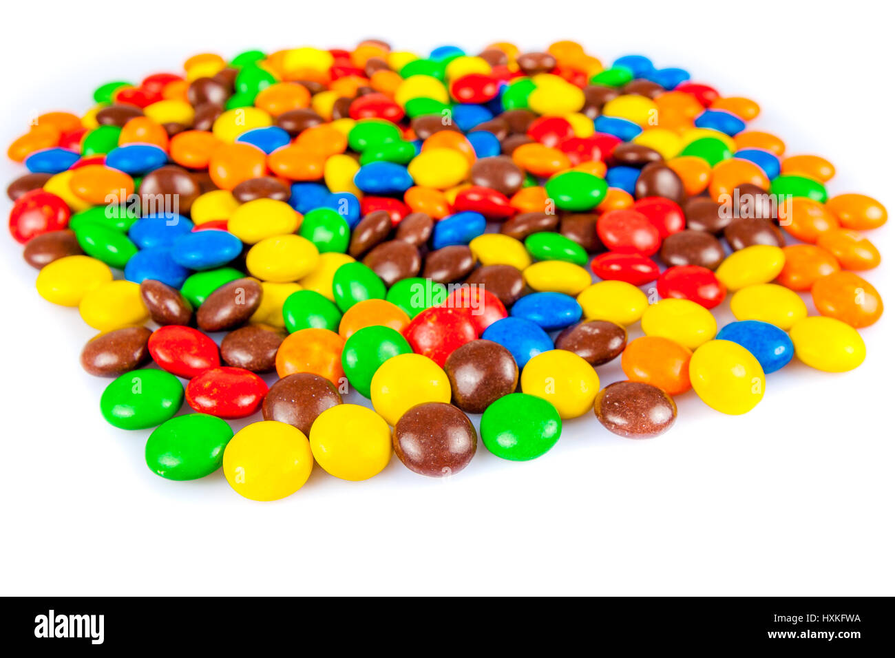 Candy background. Multi colored candy Stock Photo - Alamy