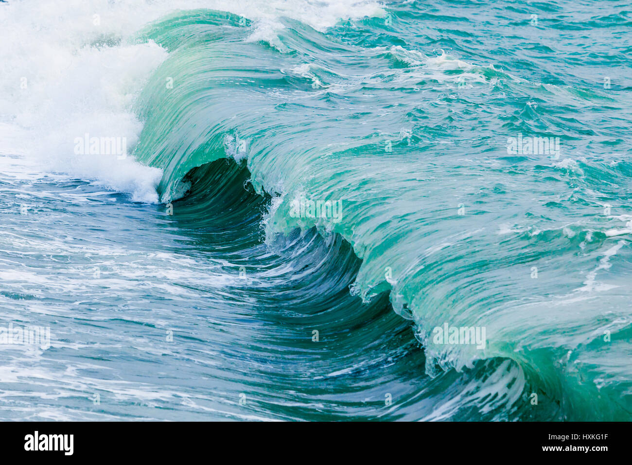 Ocean Wave. Breaking waves. storm on the sea Stock Photo - Alamy