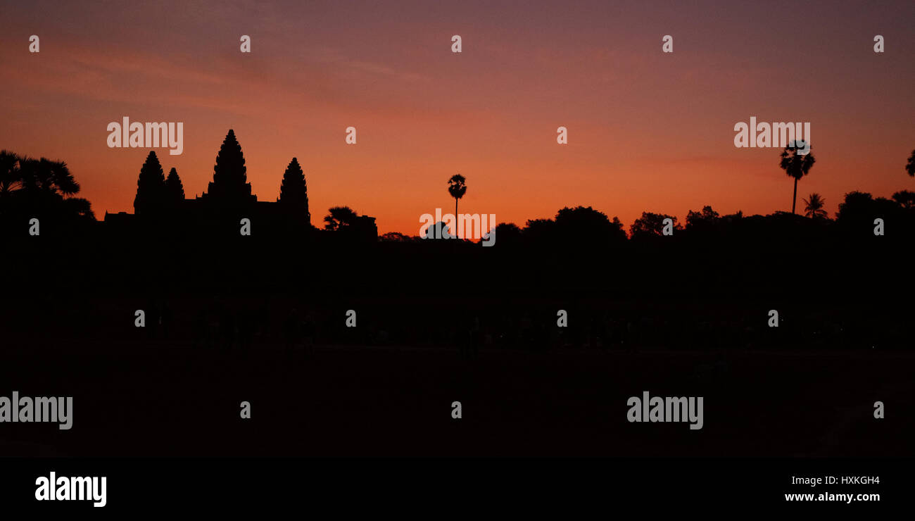 Angkor Wat sunrise Stock Photo - Alamy