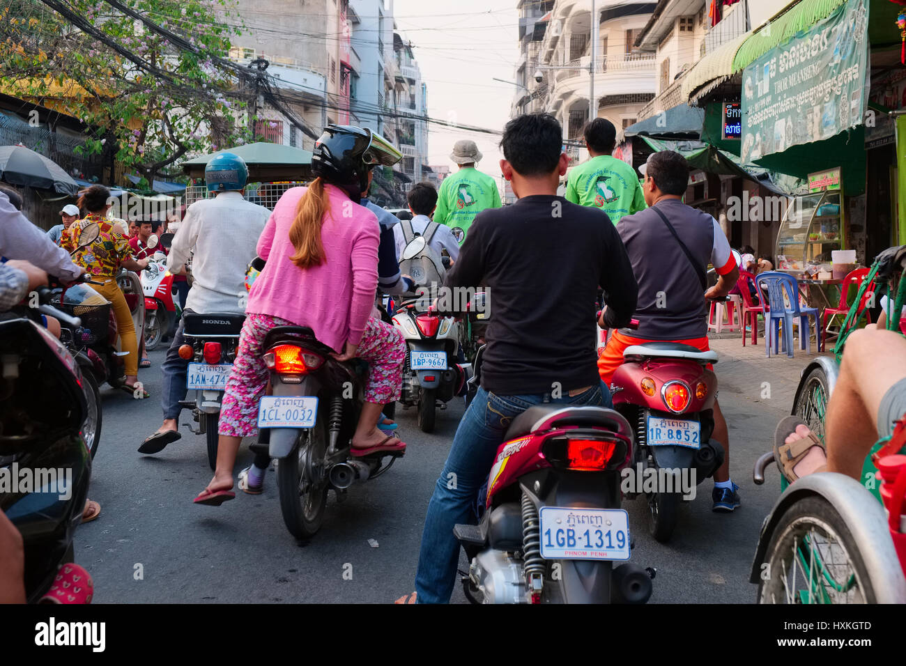 Streets of Phnom Penh Stock Photo - Alamy