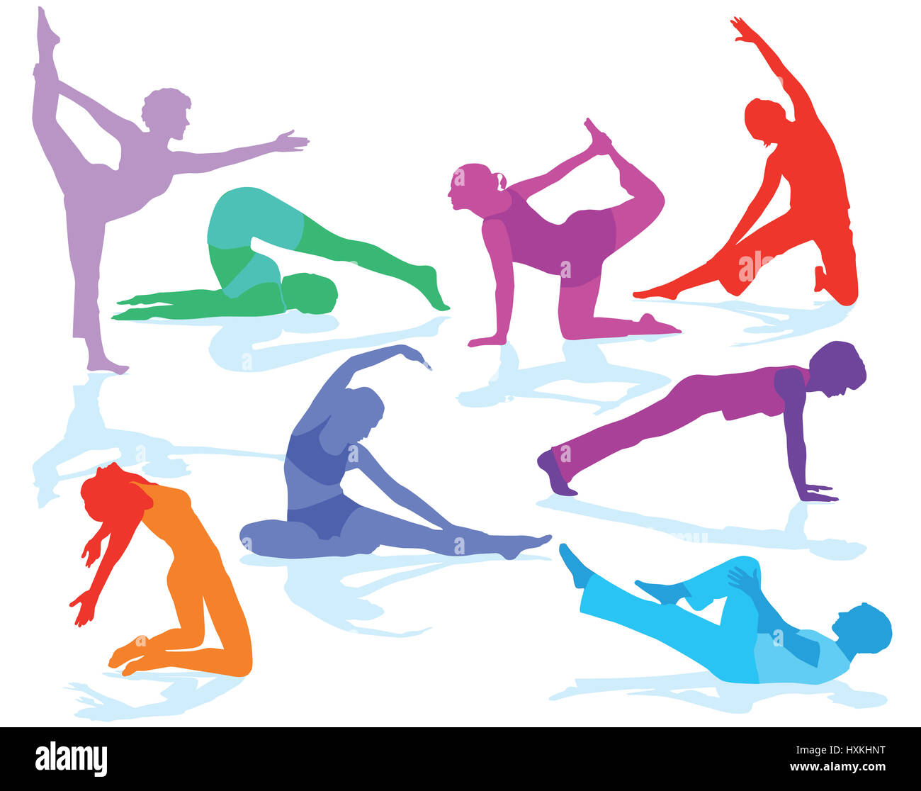 Gymnastics figure hi-res stock photography and images - Alamy