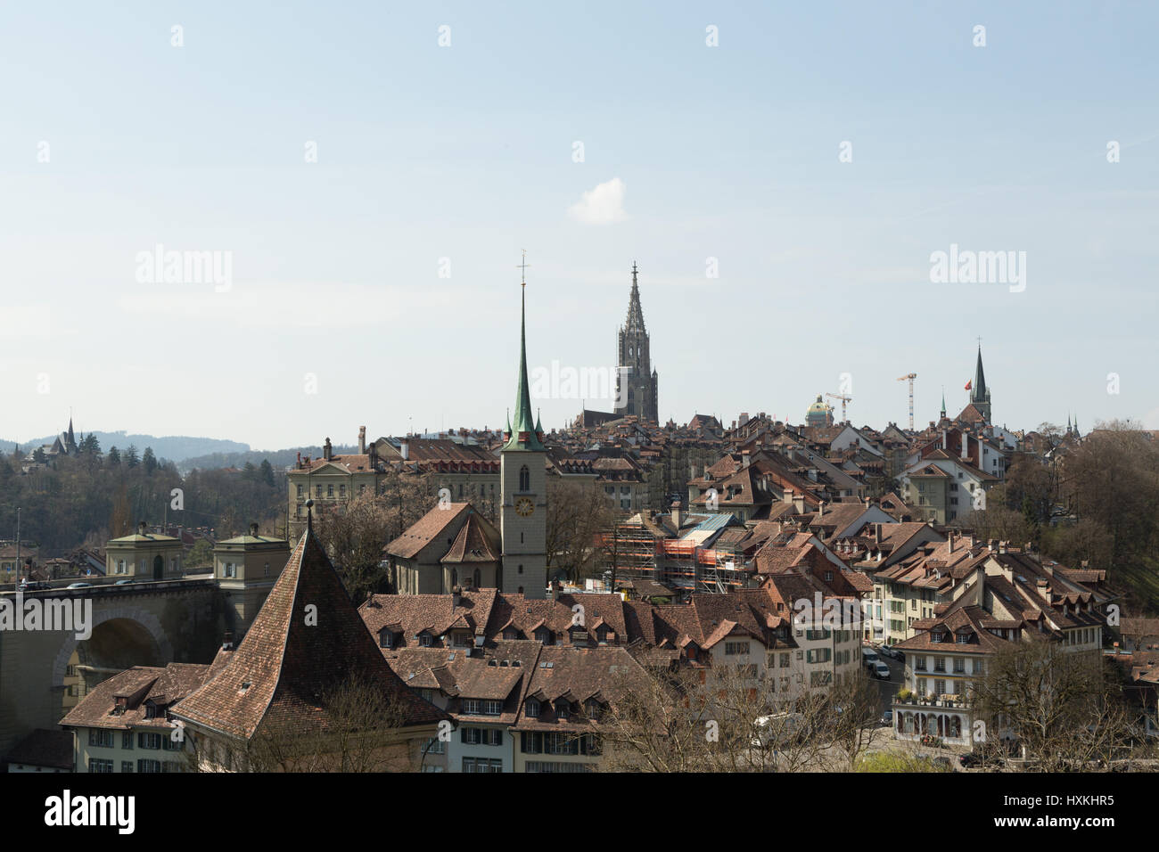 Unesco world heritage site of the old city of bern hi-res stock ...