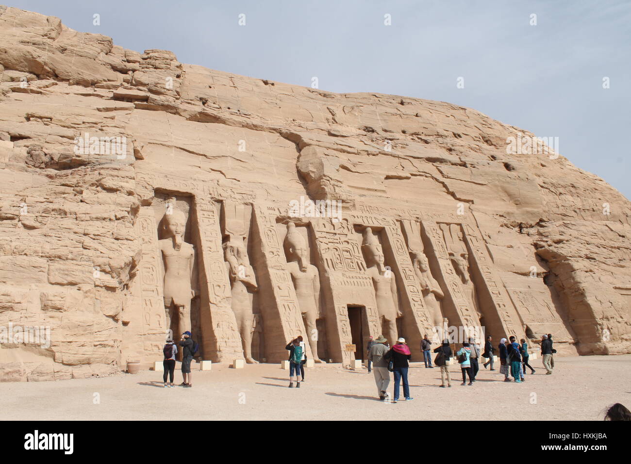 Egypt, Nile River, Abu Simbel temples Stock Photo - Alamy