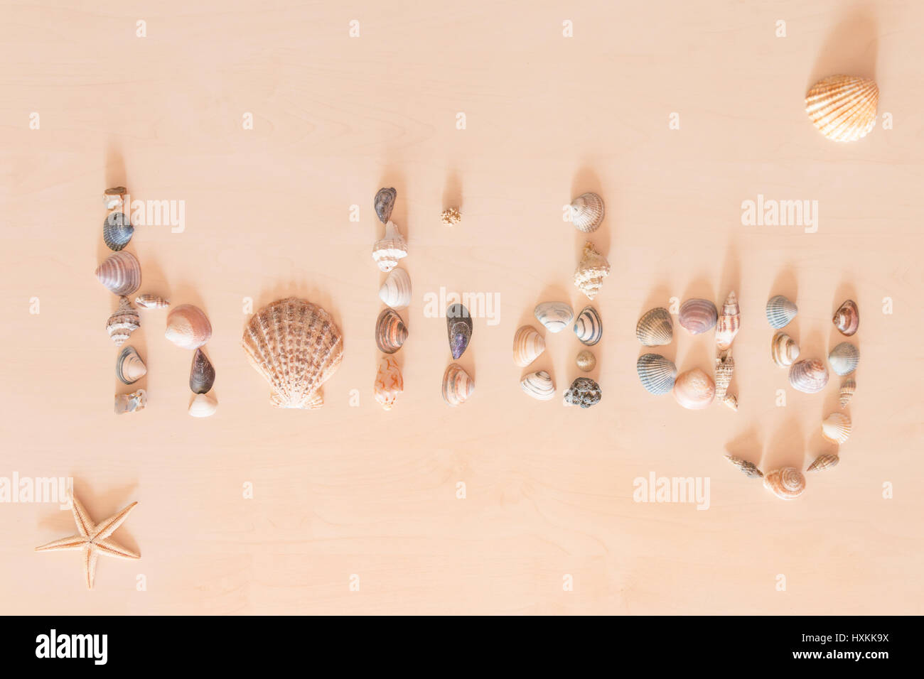 Ocean words sea shell hi-res stock photography and images - Alamy