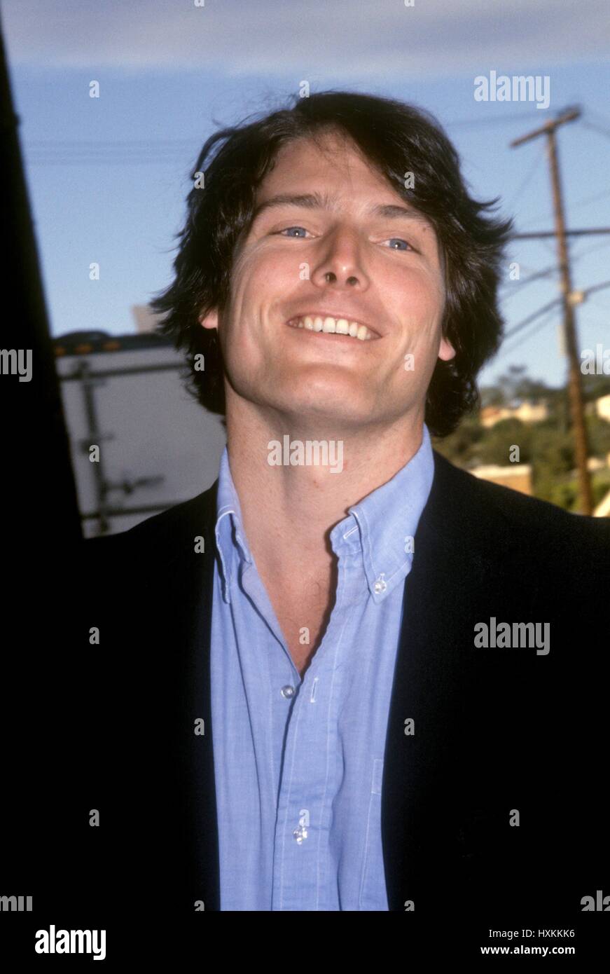 Photograph of actor Christopher Reeve. Los Angeles, California. 1983 ...