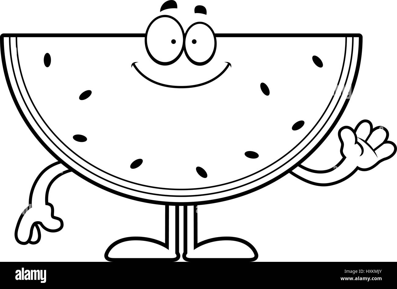 Black And White Watermelon Clipart Fruit Collection In Black And White