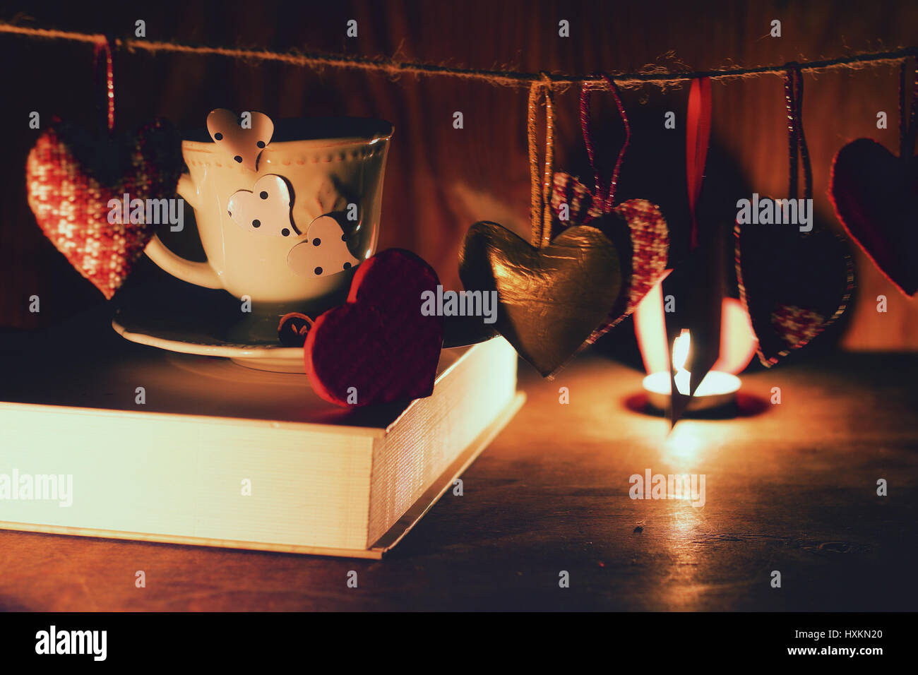 Different objects with unusual angle light Stock Photo - Alamy