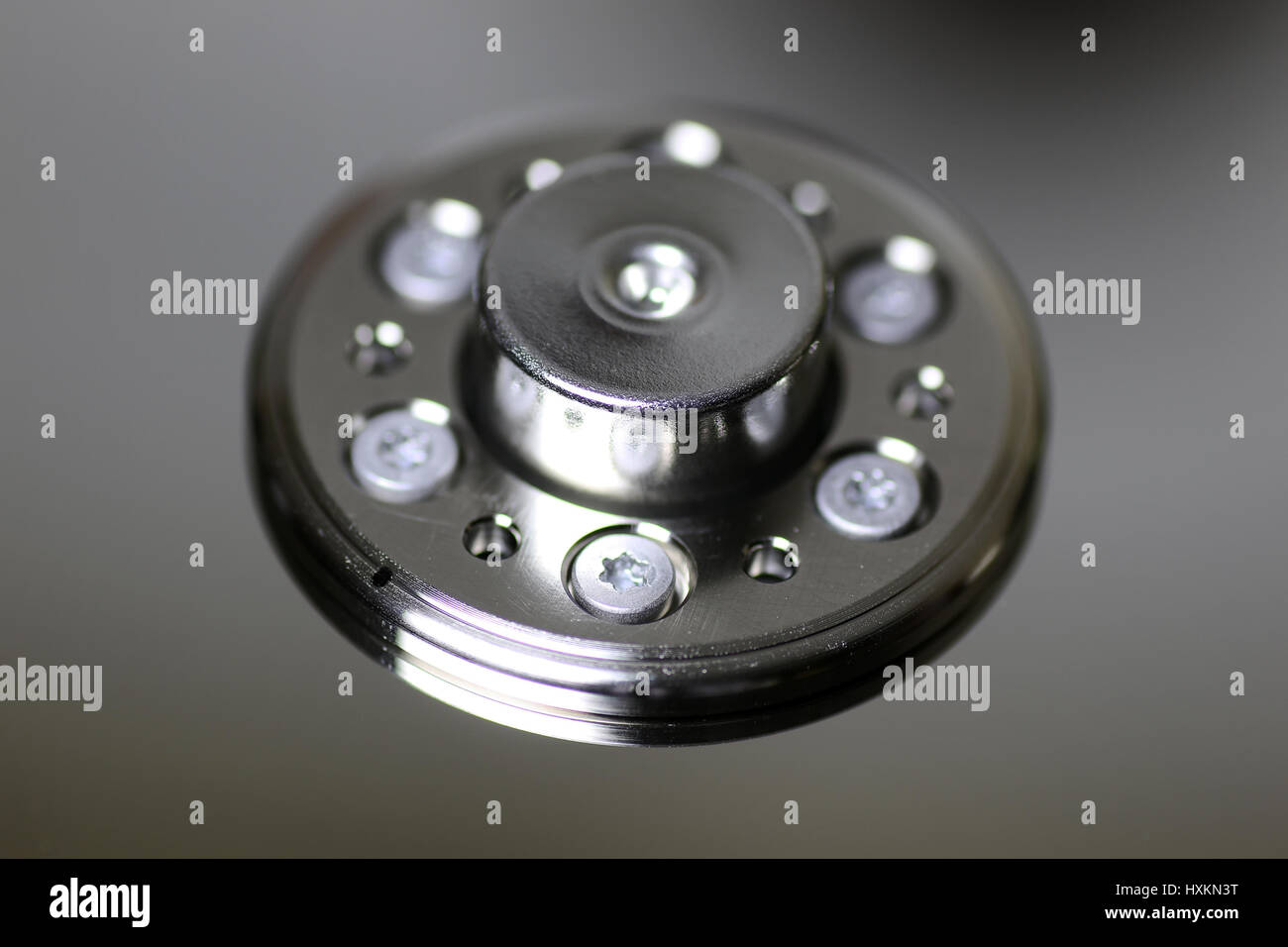 hard disc drive repair macro Stock Photo - Alamy