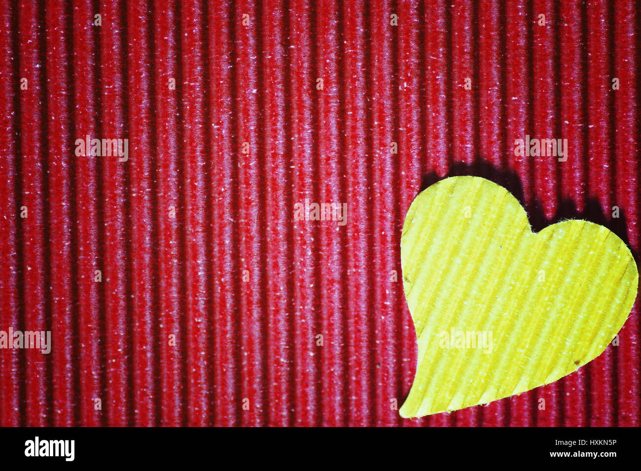 valentine paper heart shape Stock Photo - Alamy