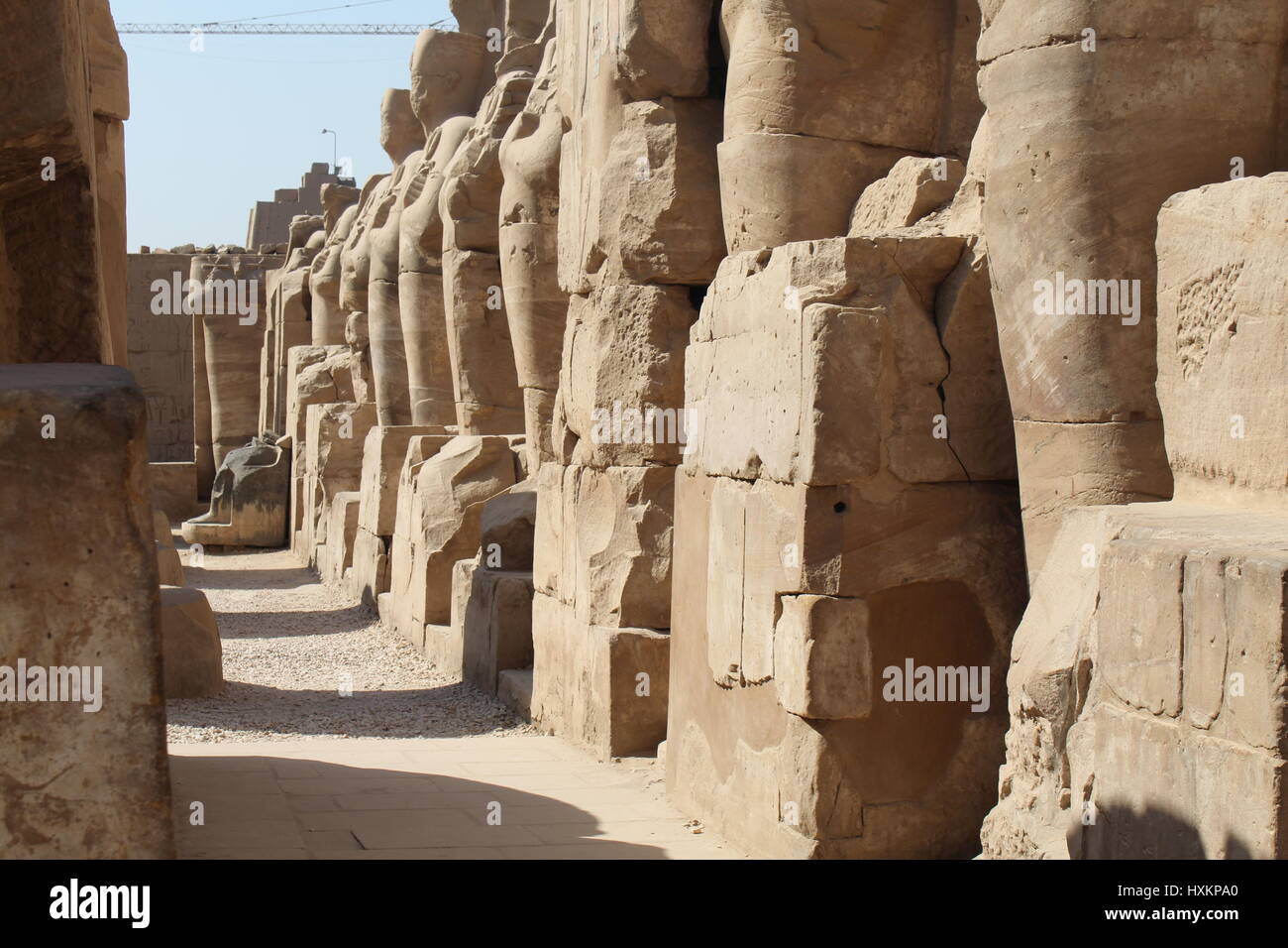 The Karnak Temple Complex, Luxor, Egypt Stock Photo - Alamy