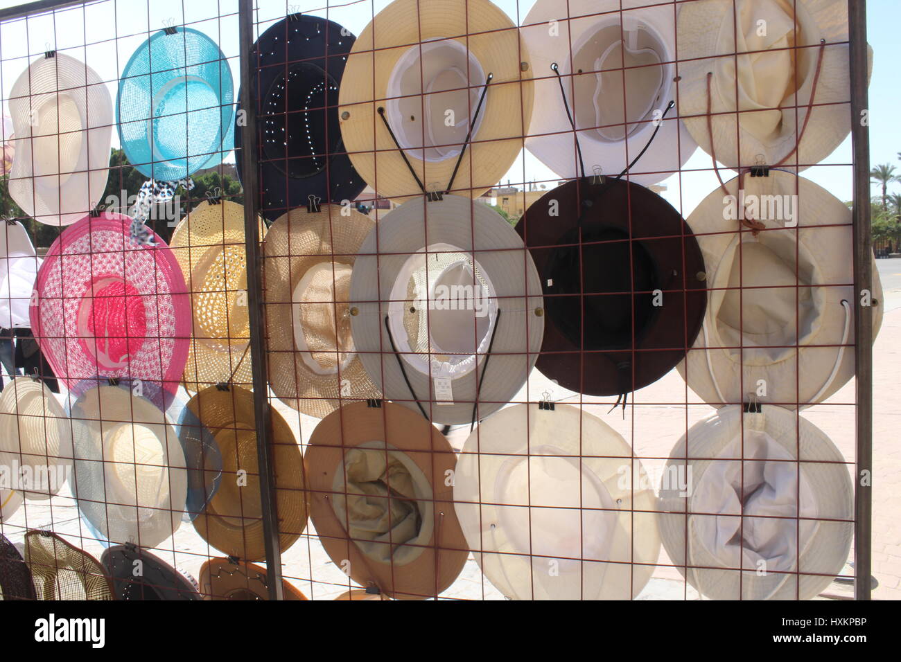 Faces of Egypt. Hand-made art. Egypt, Luxor Stock Photo - Alamy