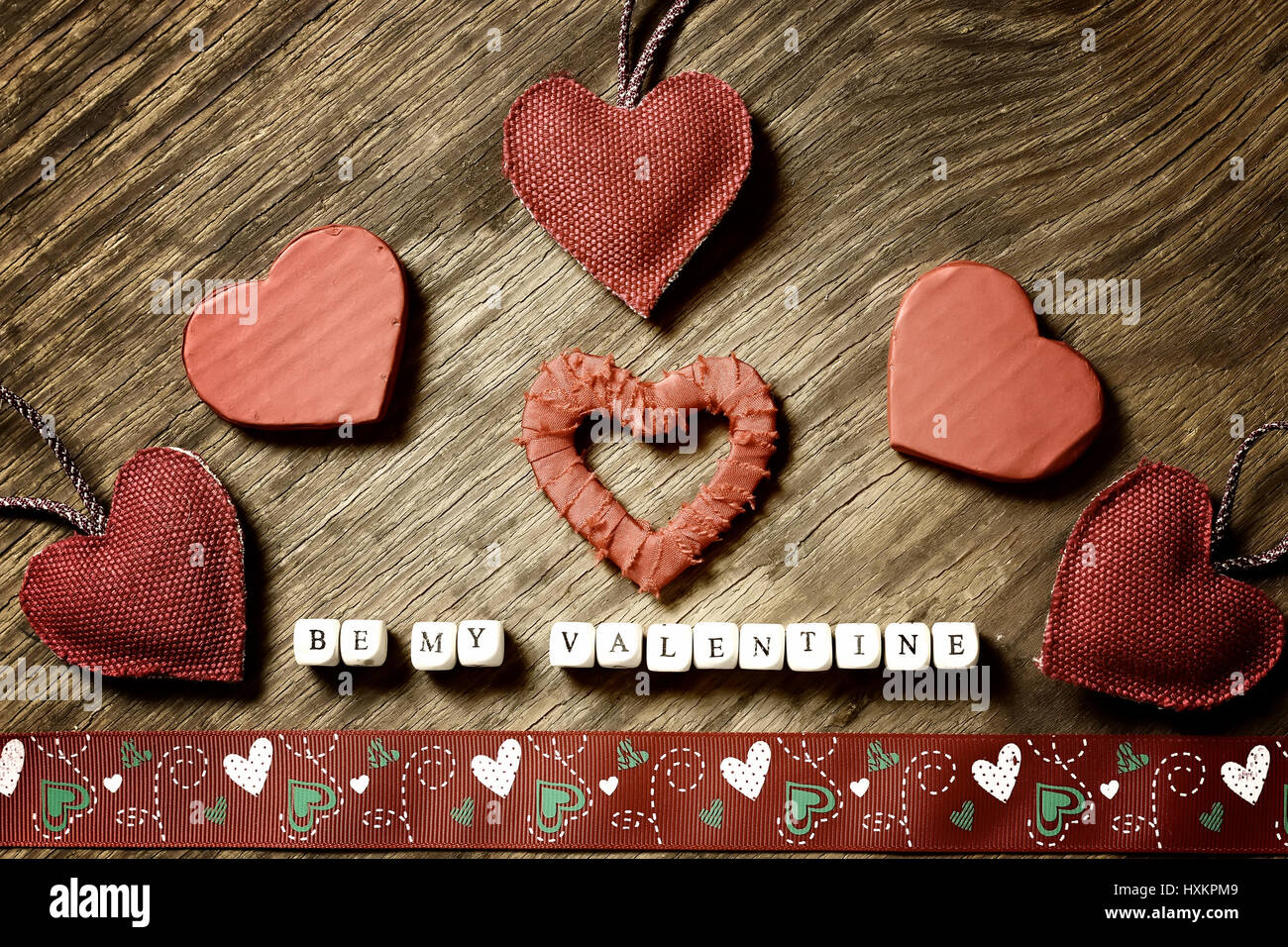 retro background of heart shape Stock Photo - Alamy