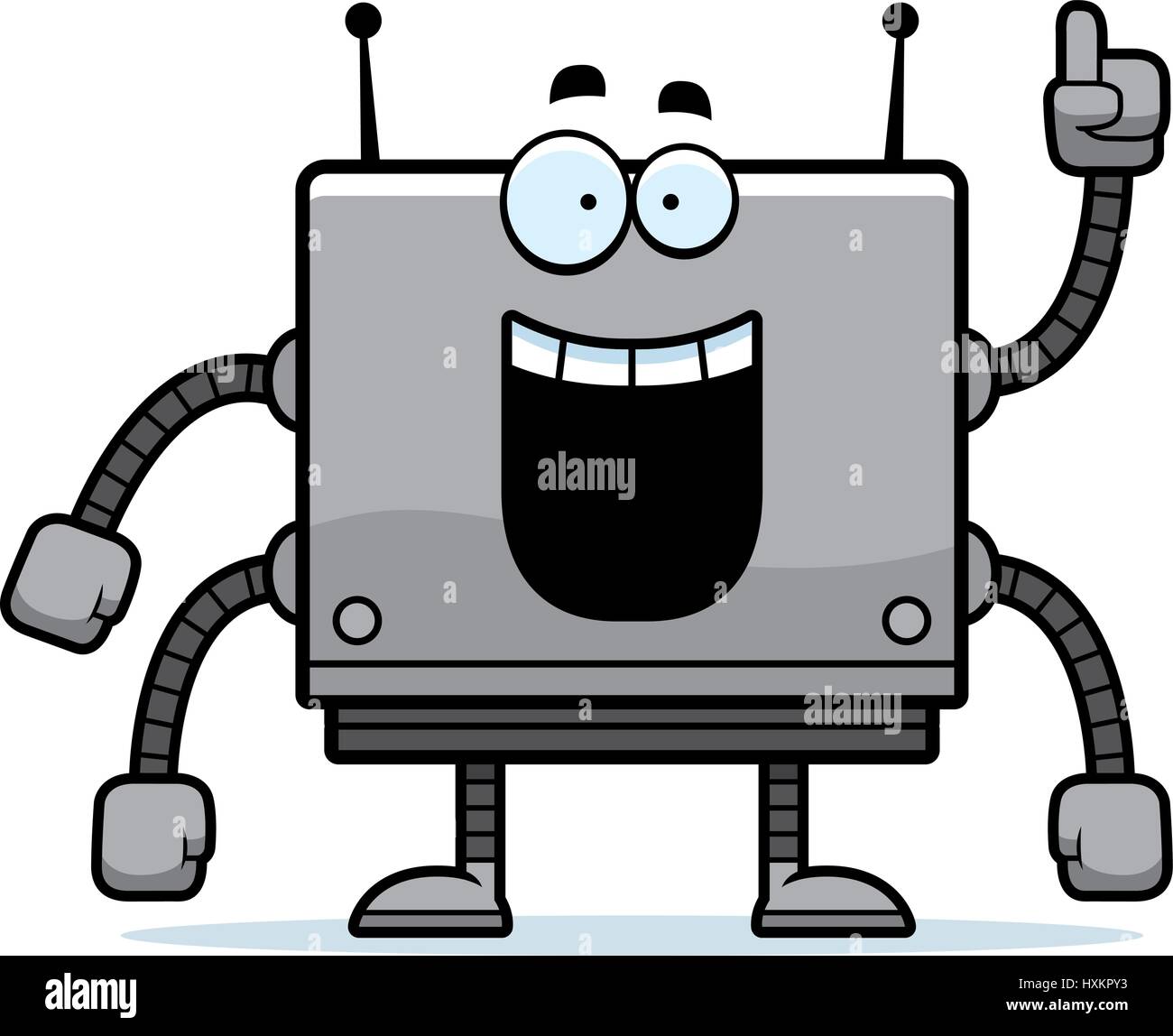 Square robot Stock Vector Images - Alamy