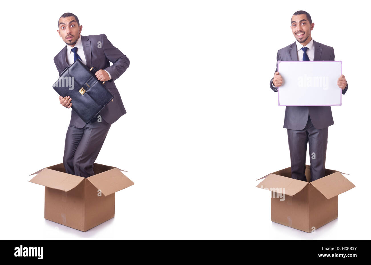 Thinking out of box concept Stock Photo - Alamy