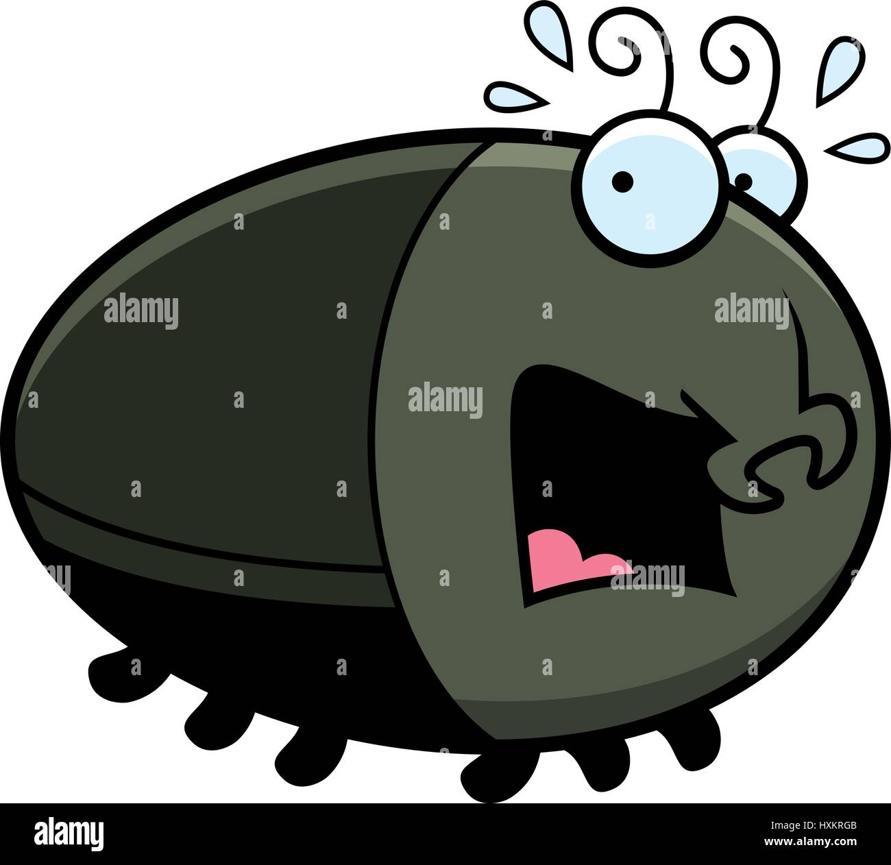 Screaming insect Stock Vector Images - Alamy