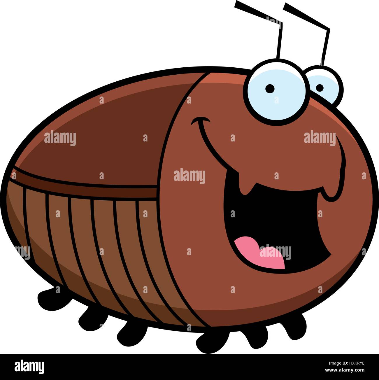 A cartoon illustration of a cockroach smiling Stock Vector Image & Art ...