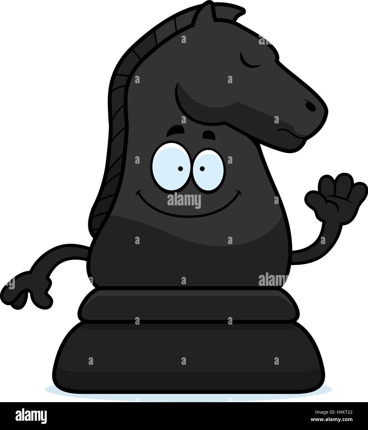 Cartoon illustration knight chess piece hi-res stock photography and ...
