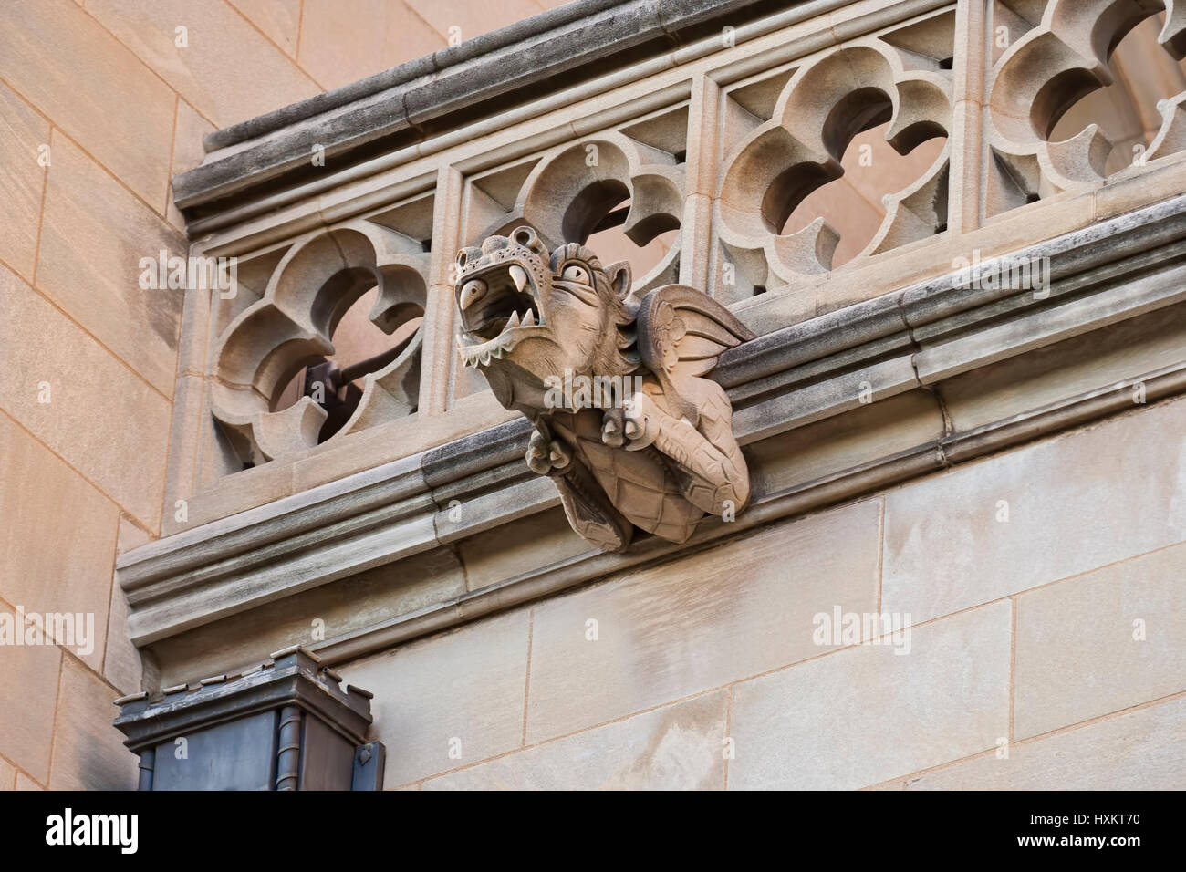 Washington national cathedral gargoyle hi-res stock photography and ...