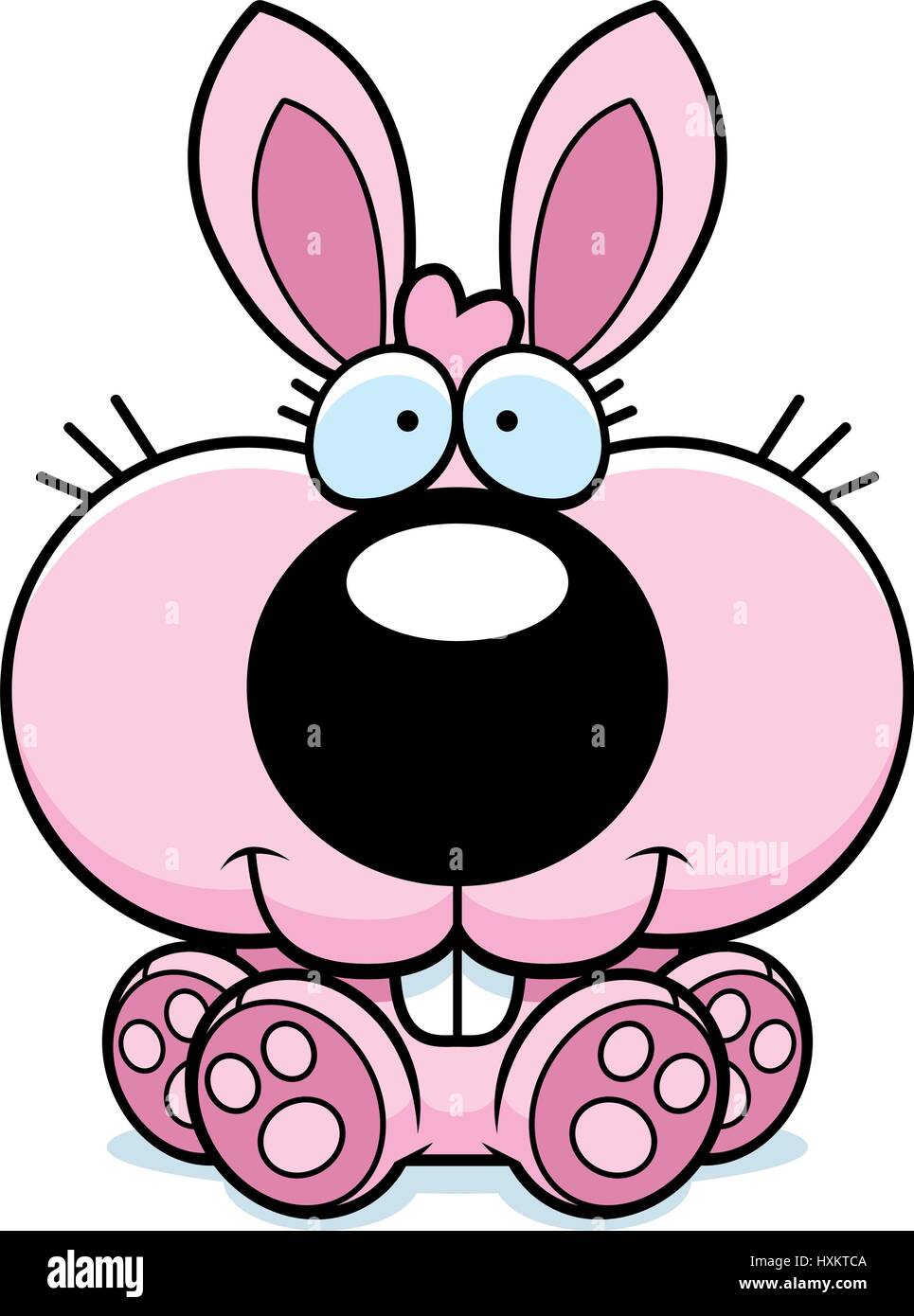 Rabbit resting Stock Vector Images - Alamy