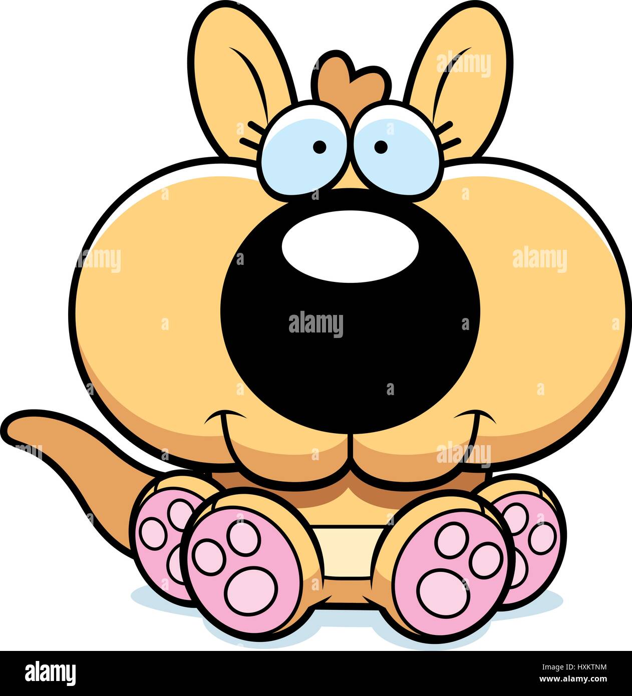 Joey kangaroo Stock Vector Images - Alamy