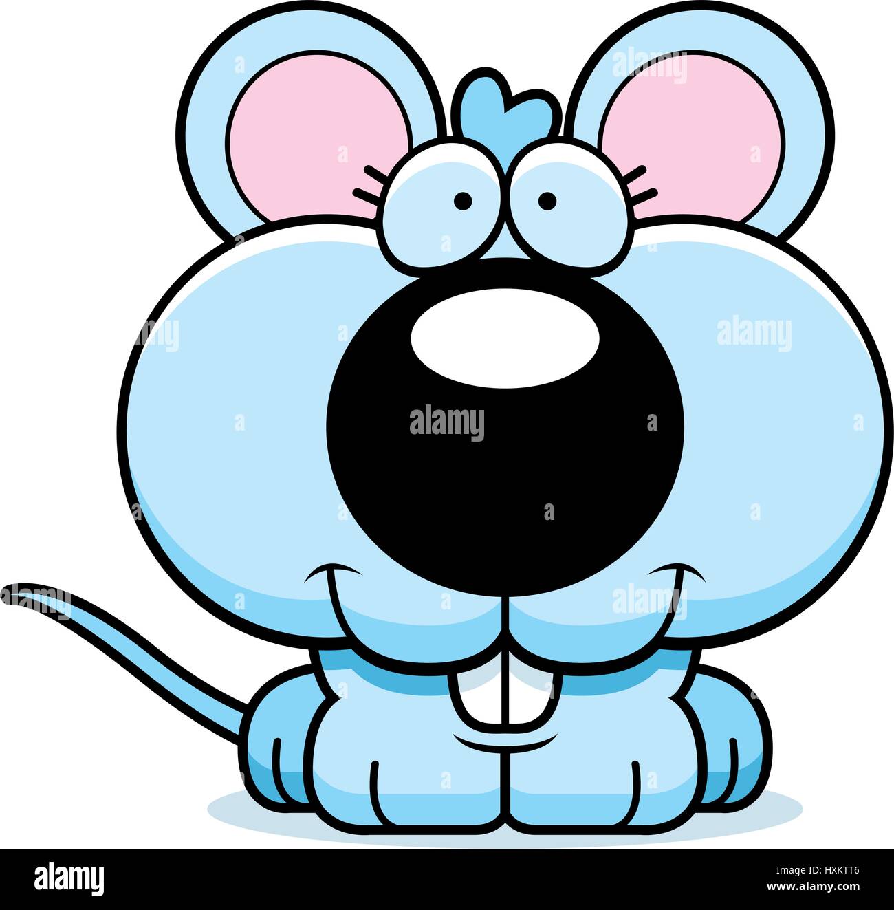 A cartoon mouse smiling and happy Stock Vector Image & Art - Alamy