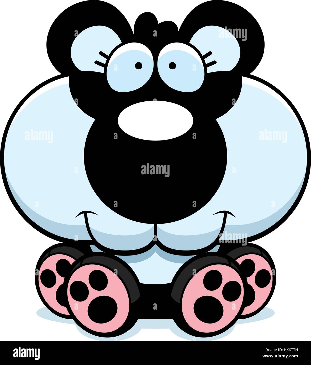 Panda with cub Stock Vector Images - Alamy