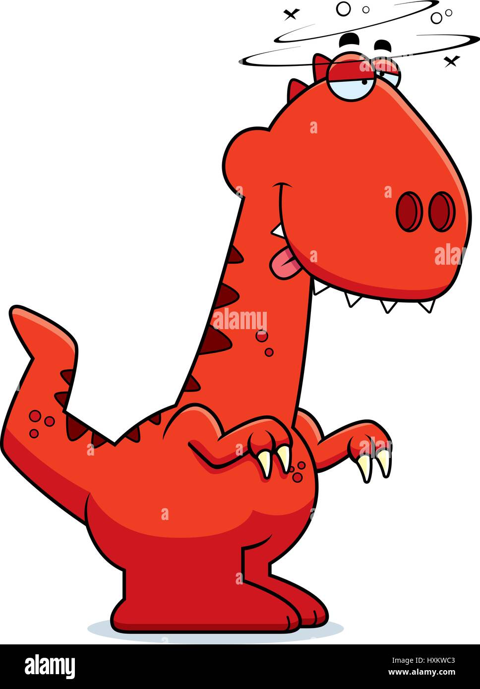 Sick Dinosaur Stock Vector Images - Alamy