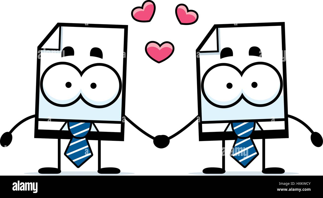 Business partners document Cut Out Stock Images & Pictures - Alamy