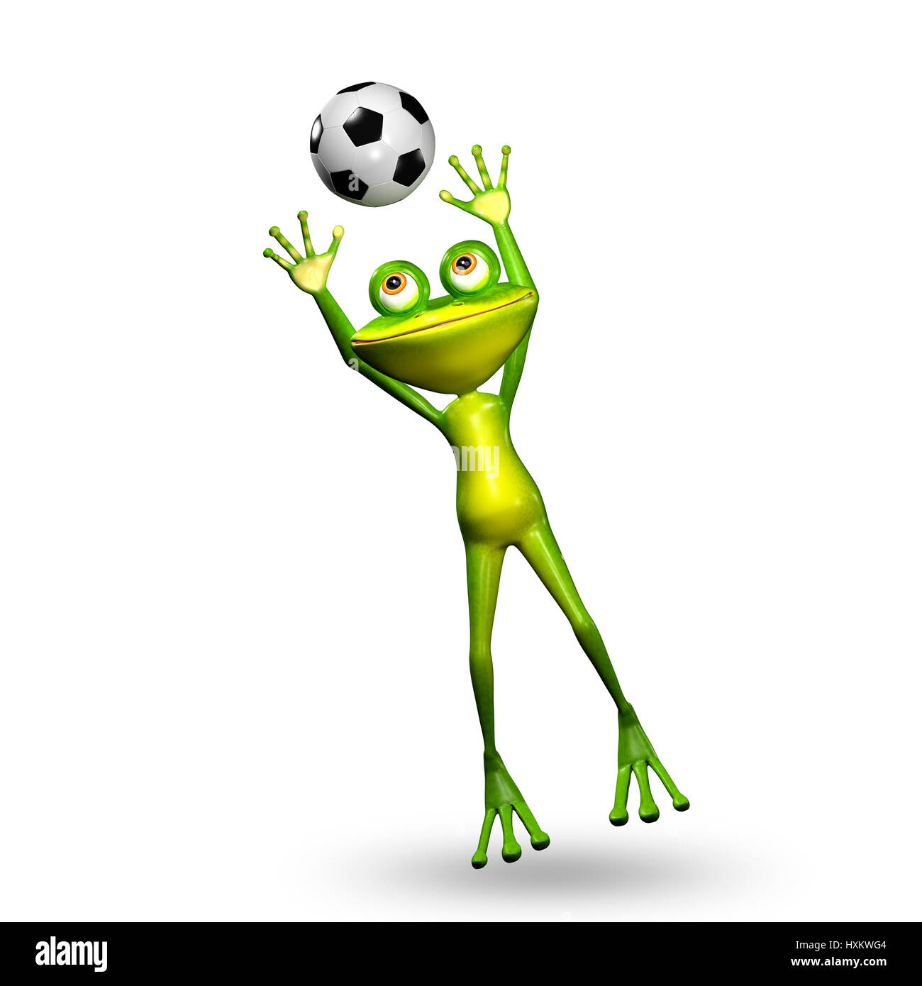 Soccer player frog hi-res stock photography and images - Alamy