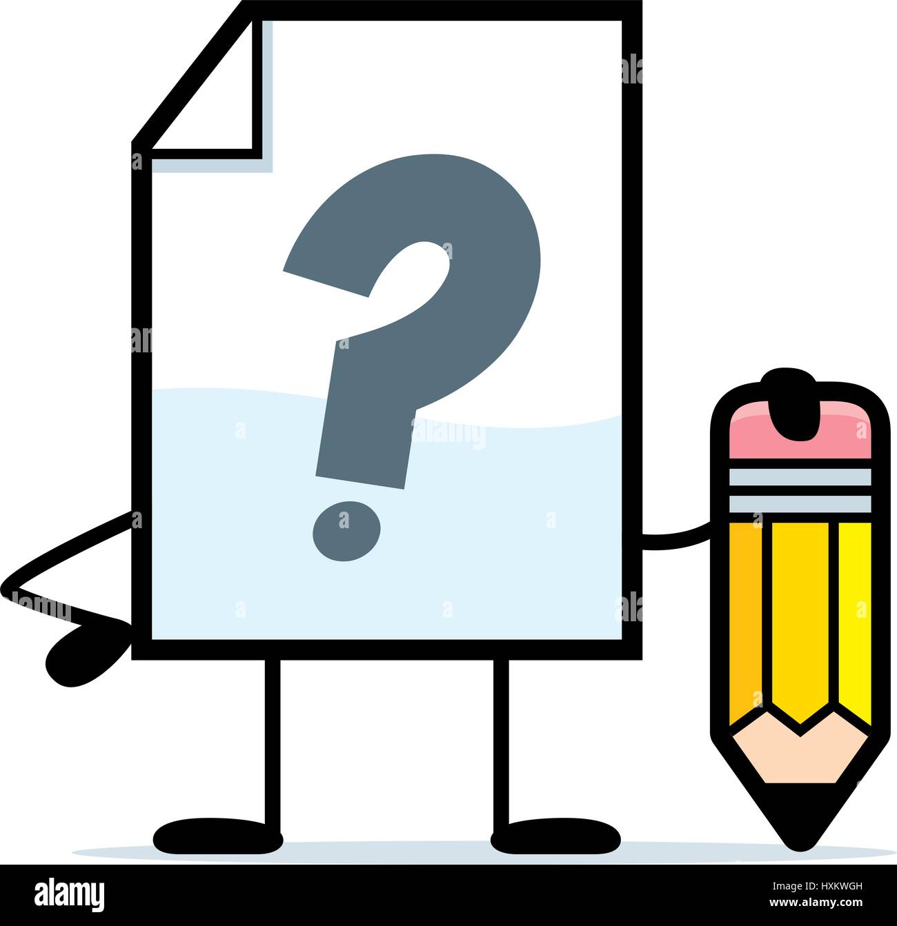 Dancing Question Mark Animated