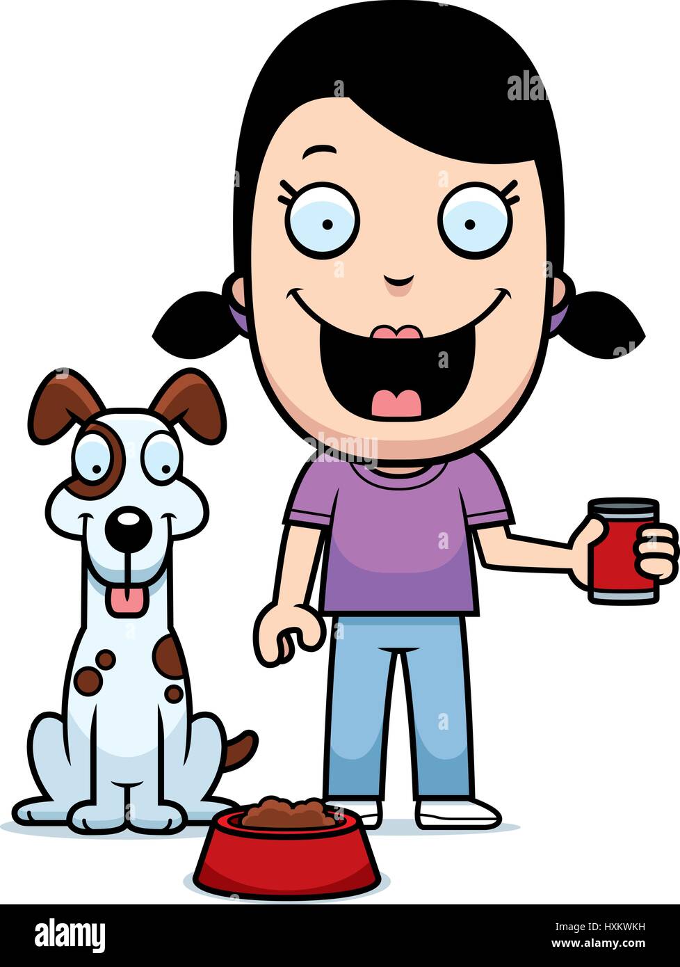 Feed The Dog Clipart