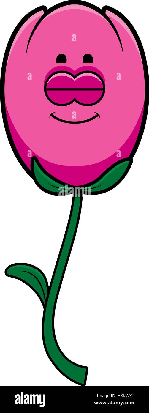 A cartoon illustration of a tulip sleeping Stock Vector Image & Art - Alamy